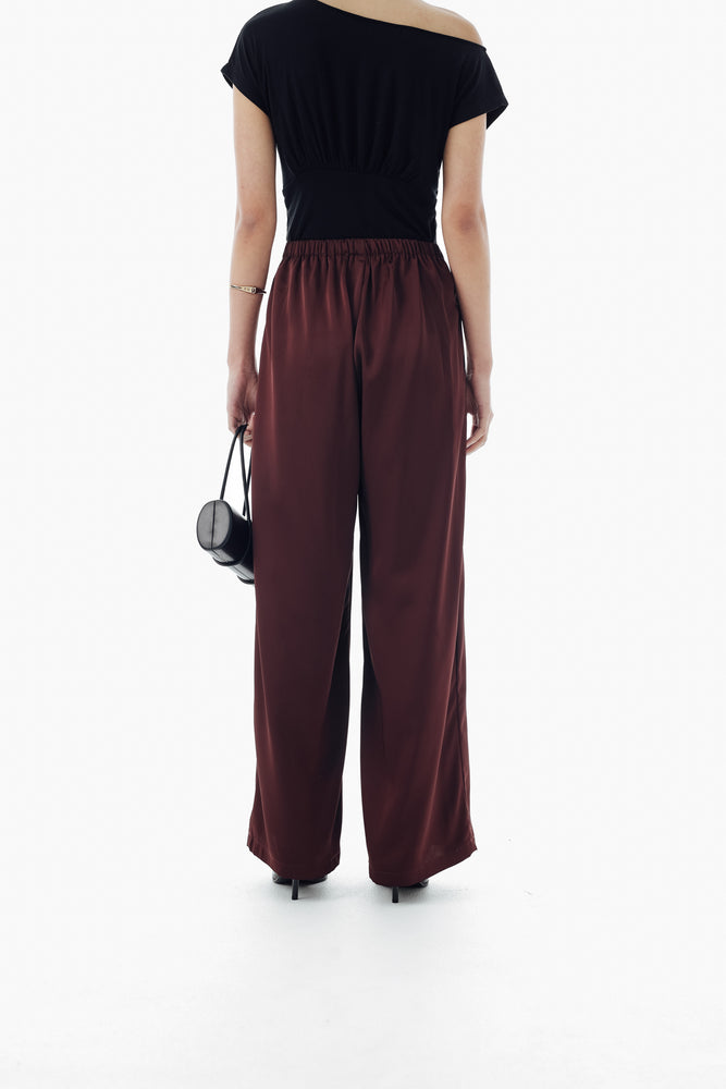 Elan Pants in Burgundy – OUDRE